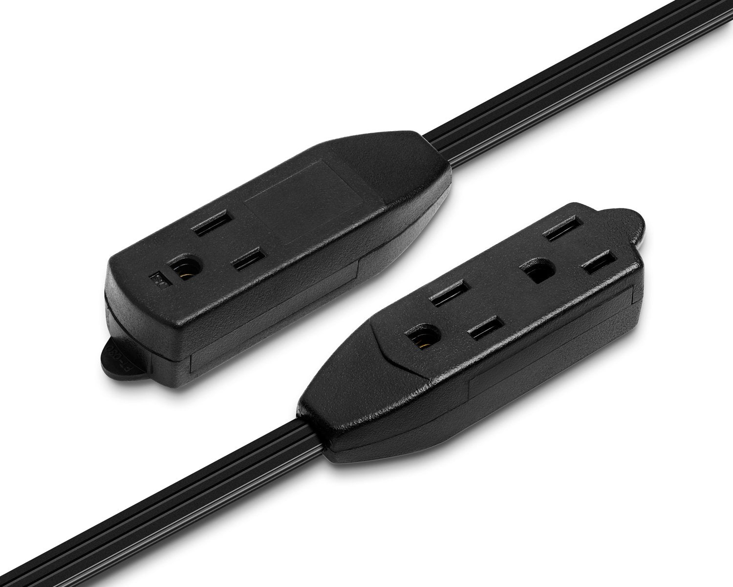 3-Prong Flat Plug Extension Cord – Maximm Cable